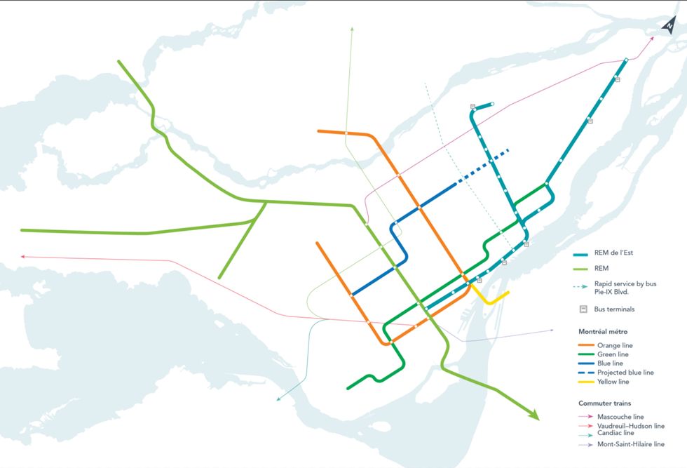 Here's Everything You Need To Know About The REM de l'Est In Montreal ...