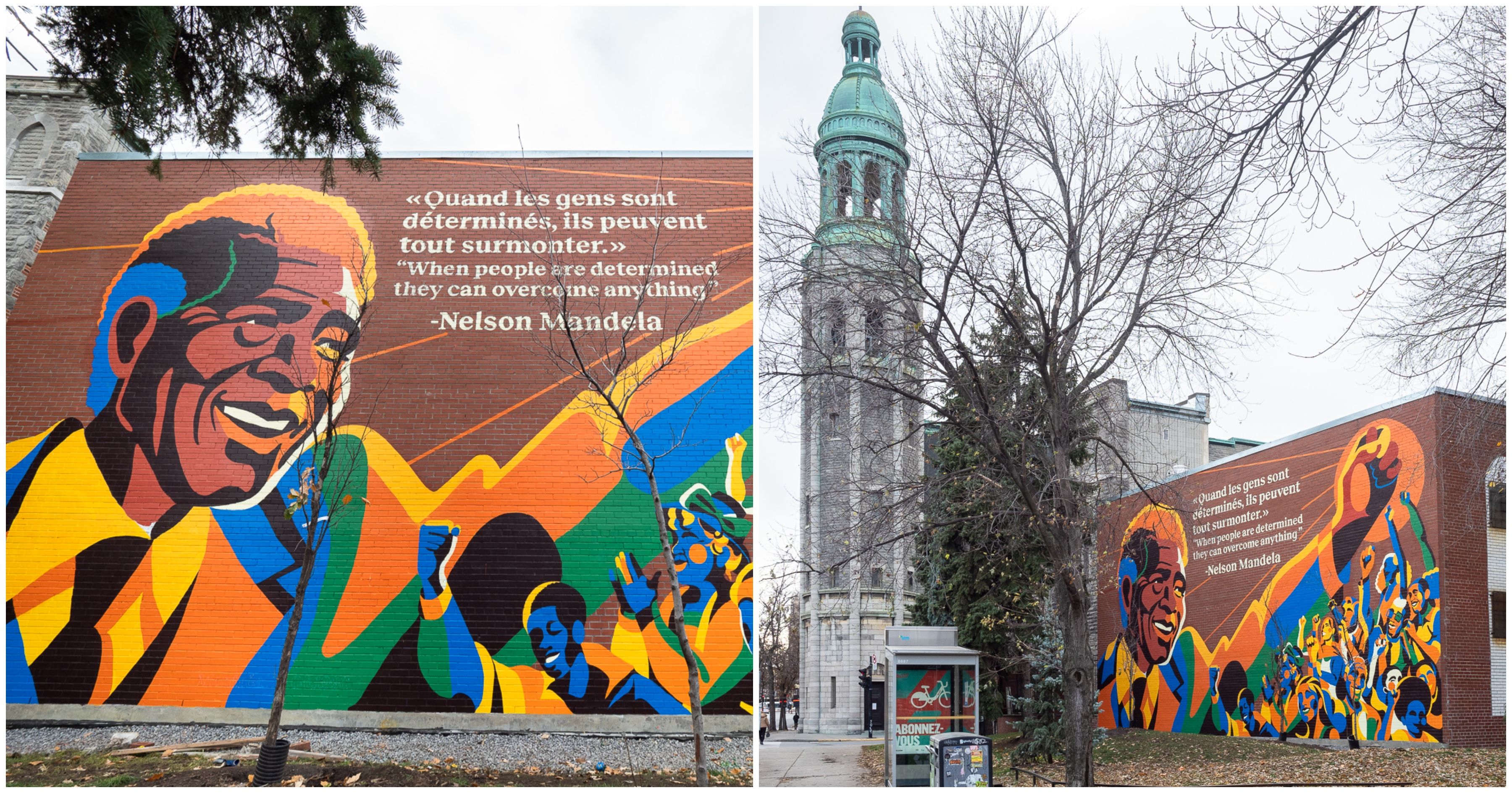 Montreal Has A Beautiful New Mural Dedicated To Nelson Mandela (PHOTO ...